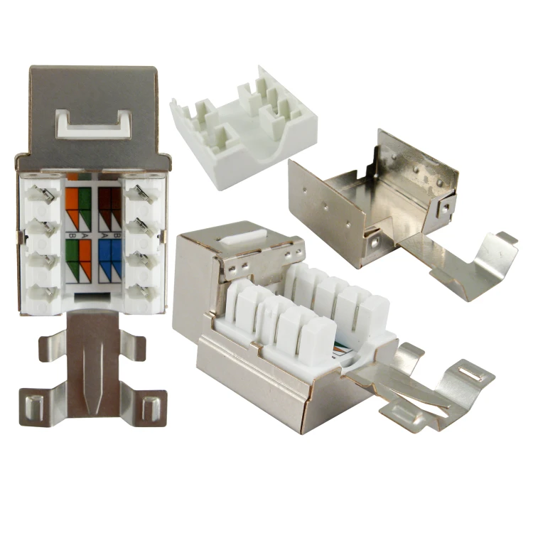 Vertical Cable Cat6 Keystone Shielded Jack – Cable & Connections