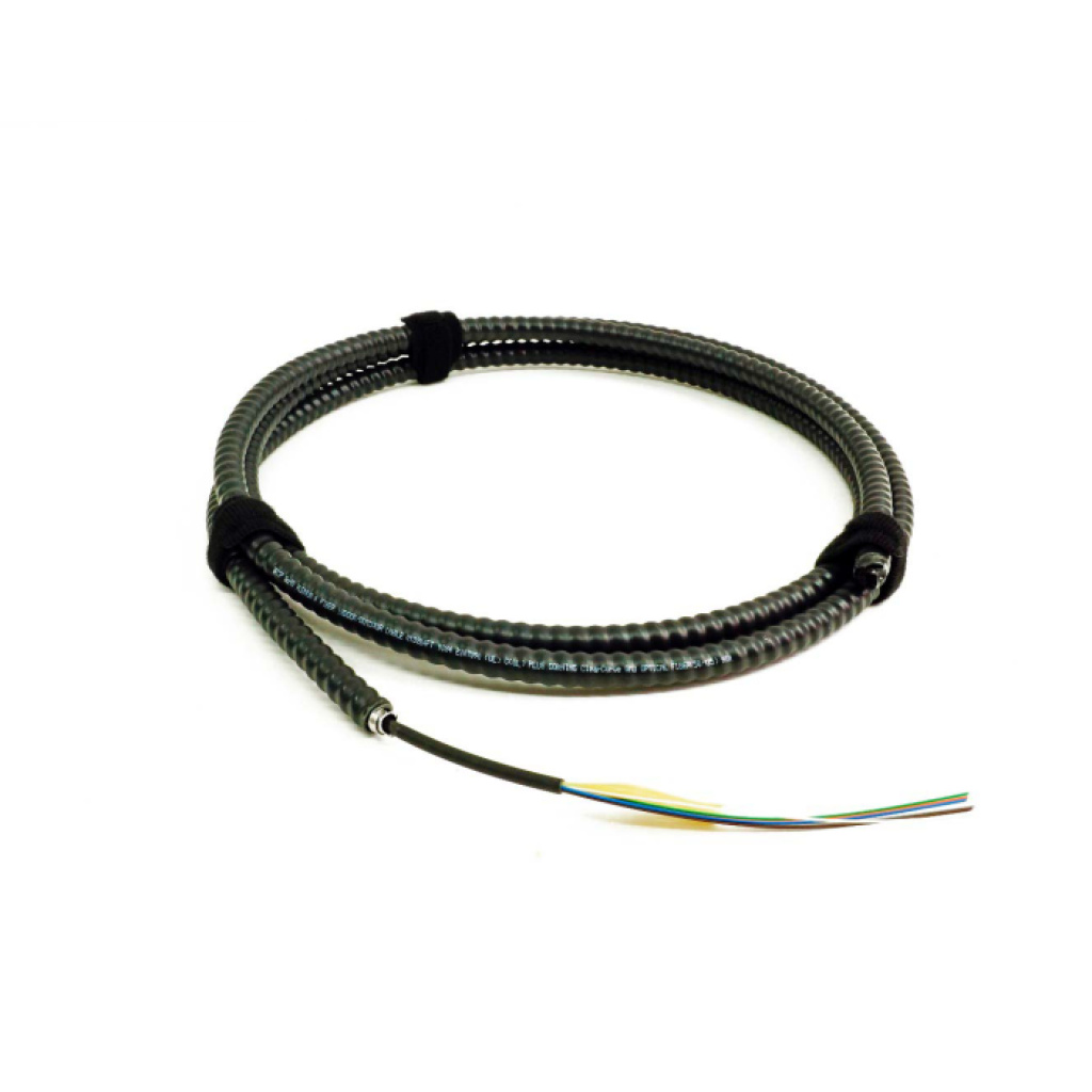 6 Fiber Om3 Indoor/outdoor Ofnp Tb Armored Black – Cable & Connections