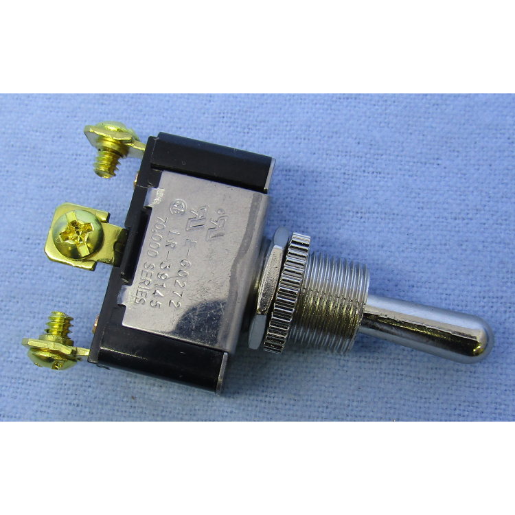125v Spdt Heavy Duty (On-off-on) Momentary Bat Handle Toggle Switch ...