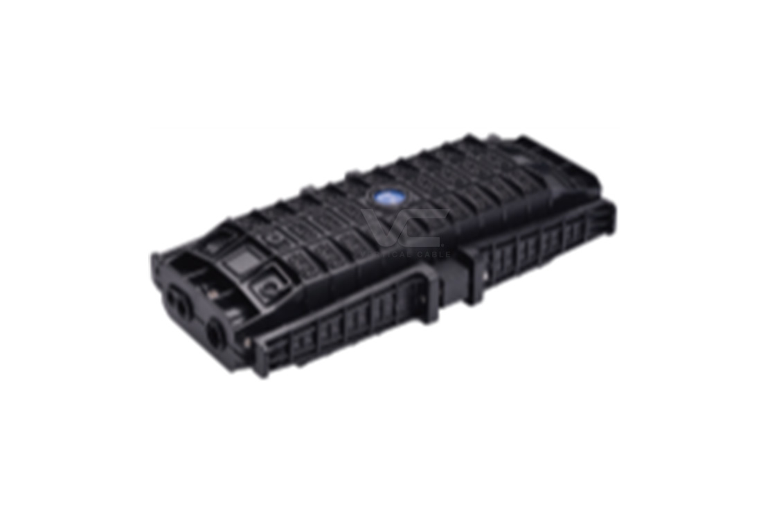 96 Fiber OSP In-Line Horizontal Splice Closure w/ 6 Entry Ports – Cable ...