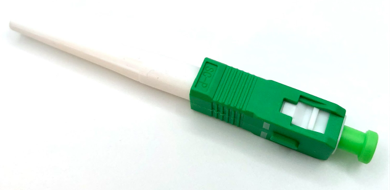 SOC SC/APC Singlemode 900um | Green – Cable & Connections