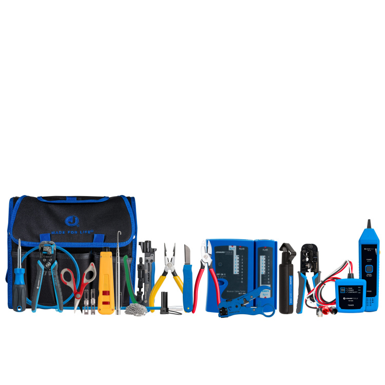Jonard Tools 16 Piece Security & Alarm Tool Kit – Cable & Connections