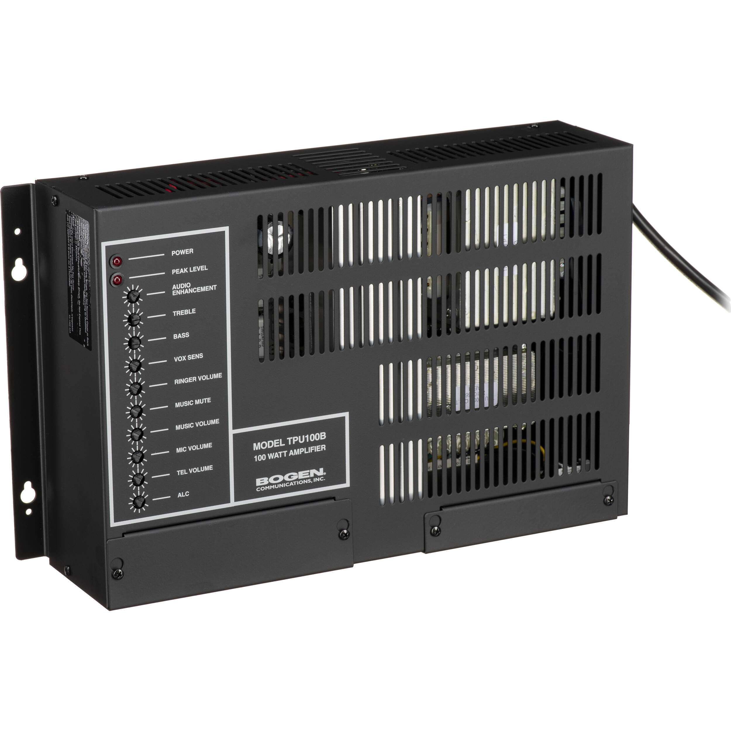 Bogen 100w Mixer Amp With Telephone Paging And Music Inputs Wall Mount ...