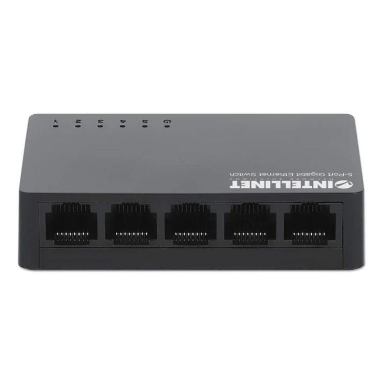 Intellinet 5-port Gigabit Ethernet Switch – Cable & Connections