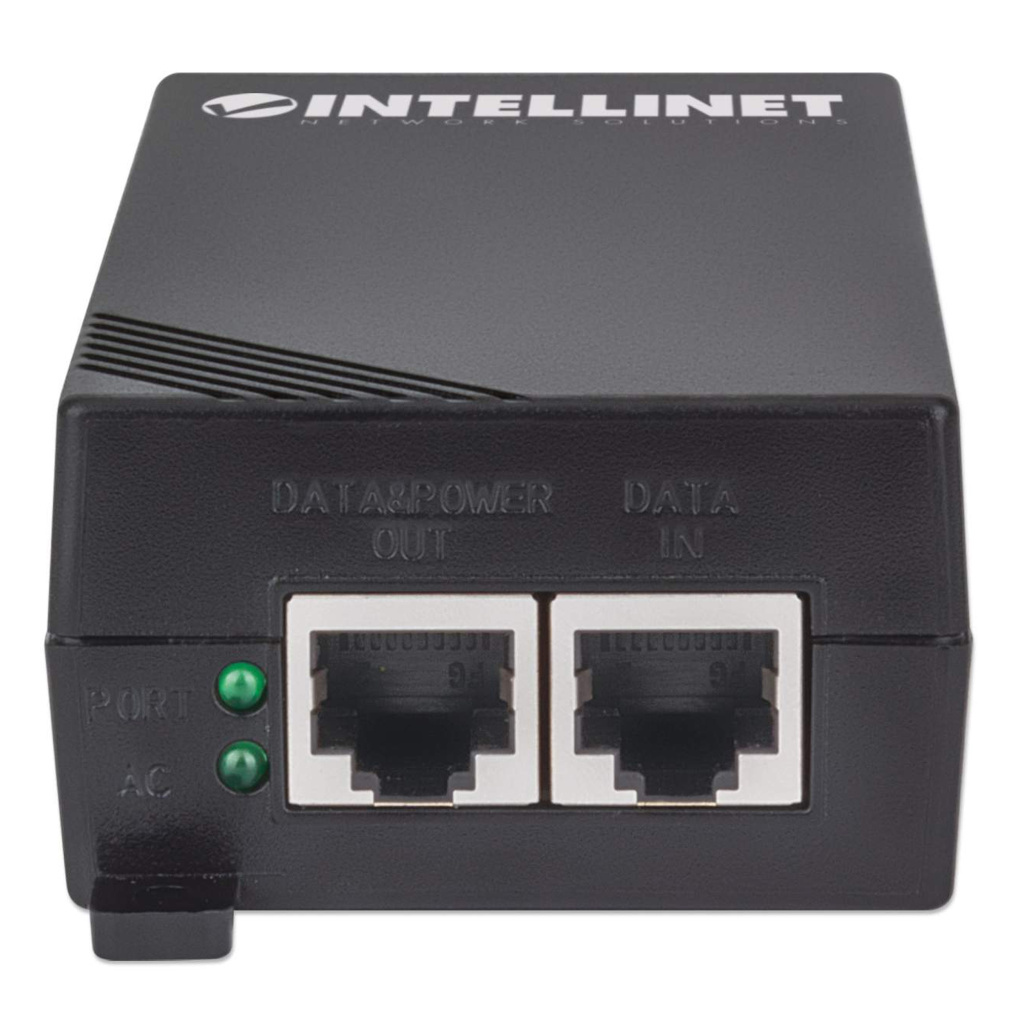 Intellinet Gigabit High-Power PoE+ Injector – Cable & Connections