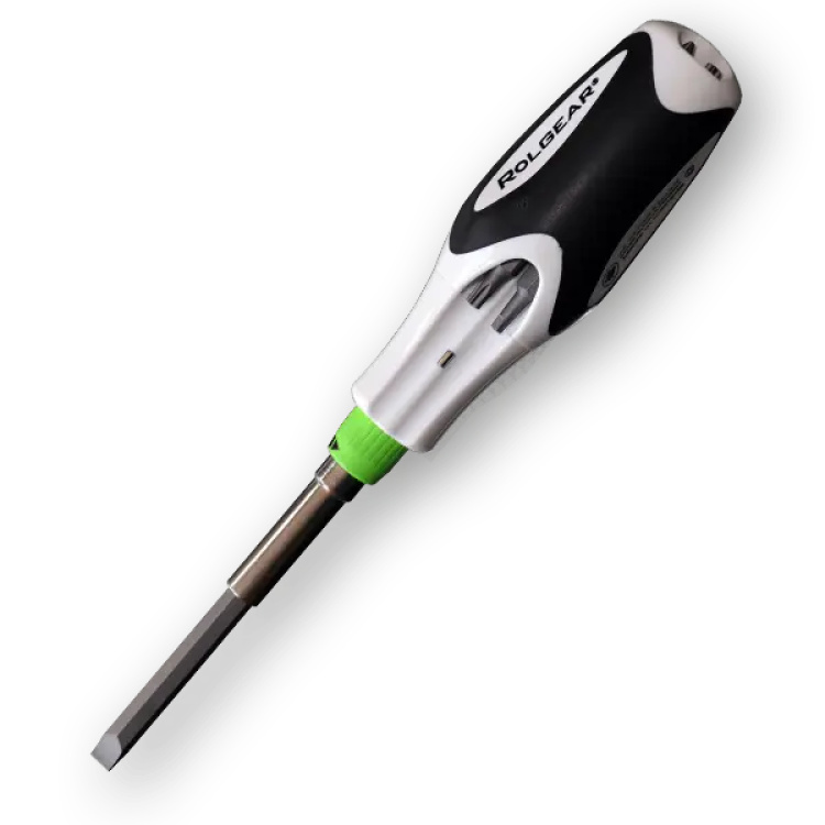 Rack-A-Tiers 14 Piece Multi-Bit Silent Ratcheting Screwdriver – Cable ...