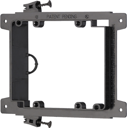 Arlington Industries Dual Gang Screw-On Low Voltage Bracket for New ...