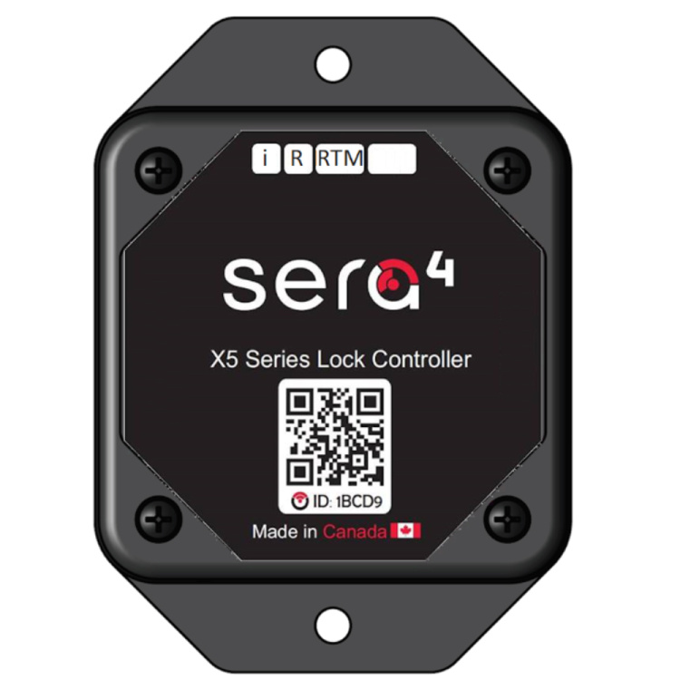 Sera4 AX5 Keyless Access Controller for Electric Locks and Cabinets (Powered) – Cable & Connections