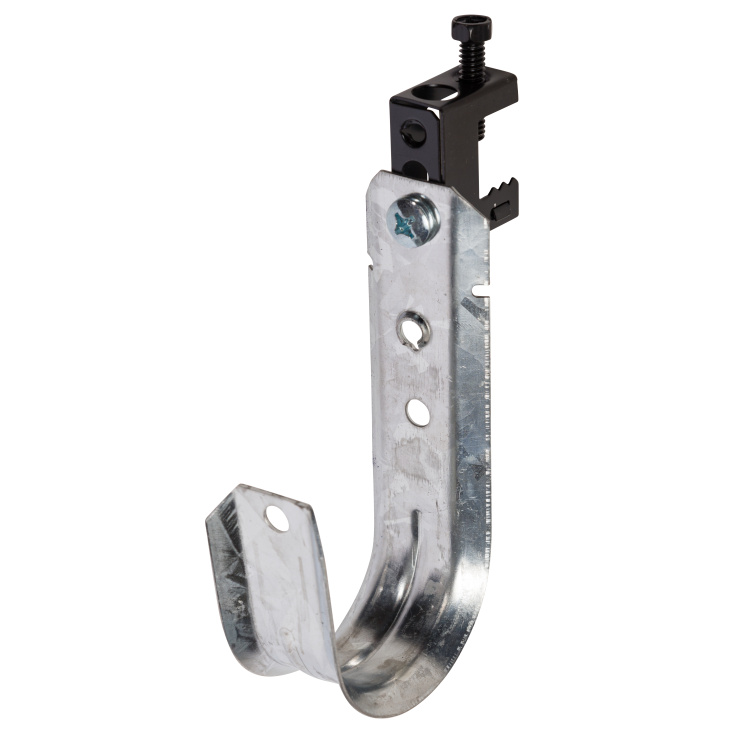 Winnie Industries J-hook 2" with Stamped Steel Beam Clamp – Cable ...