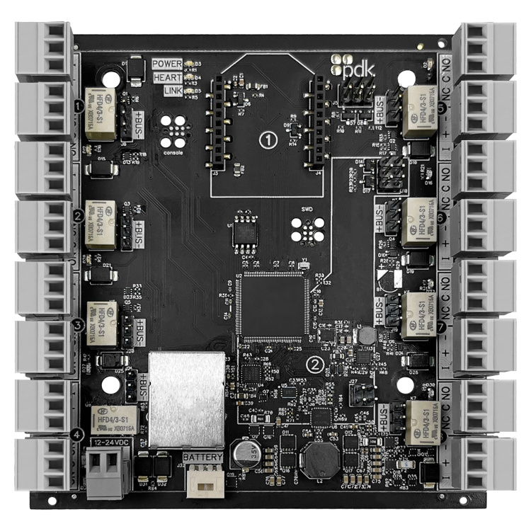 ProdataKey Aux8 Red™ Max Auxiliary Expansion Board – Cable & Connections